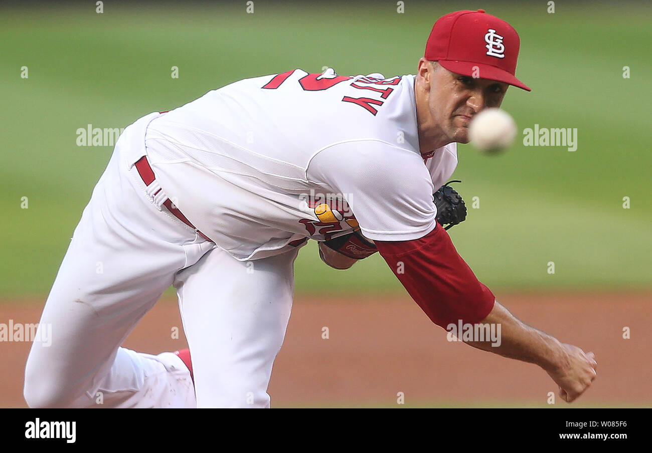 St. Louis Cardinals starting pitcher Jack Flaherty delivers a pitch to ...