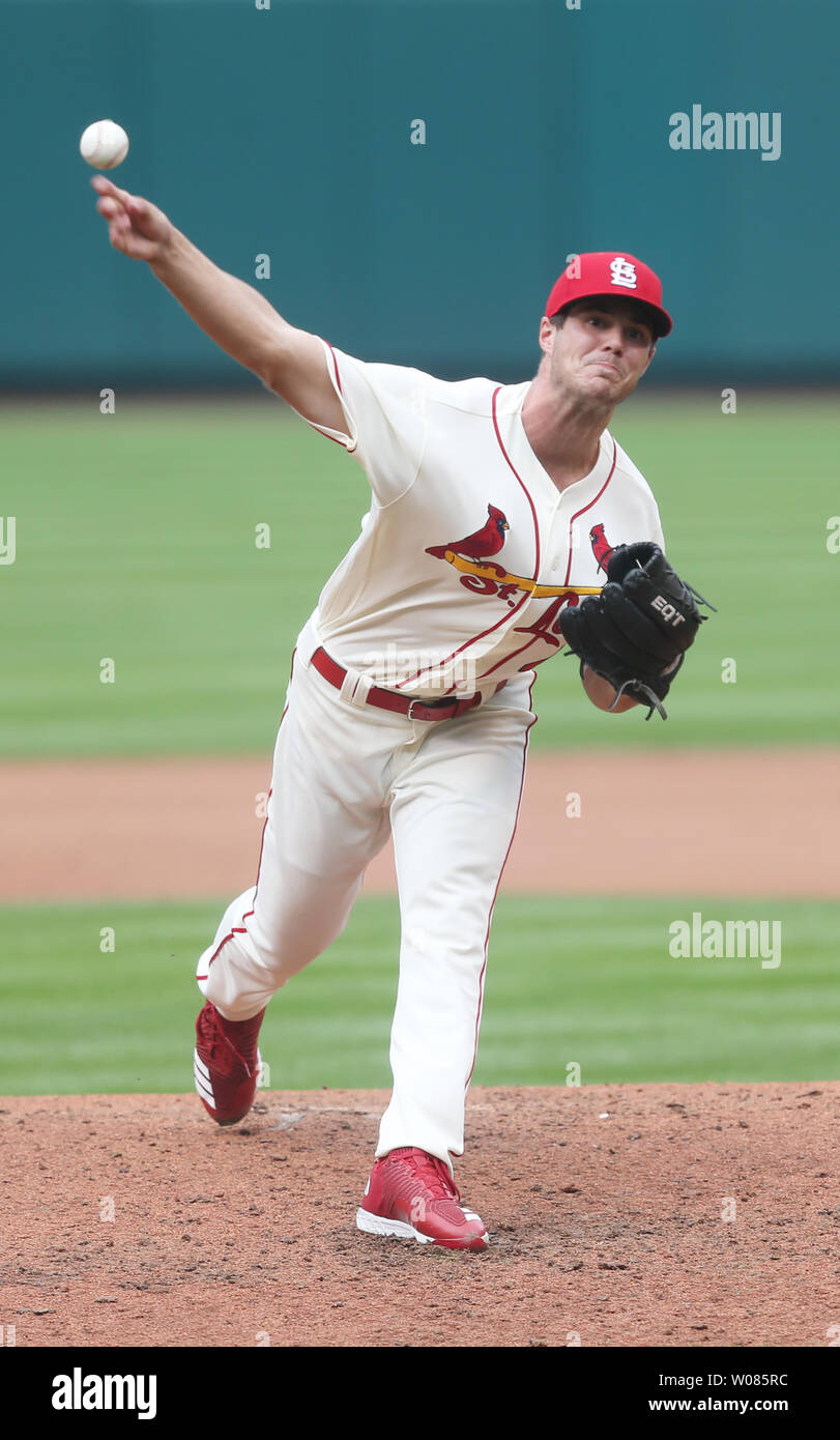 St. Louis Cardinals pitcher Dekota Hudson delivers a pitch to the ...
