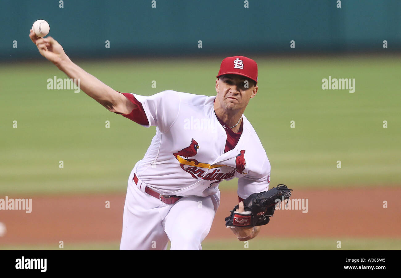 St. Louis Cardinals starting pitcher Jack Flaherty delivers a pitch to ...
