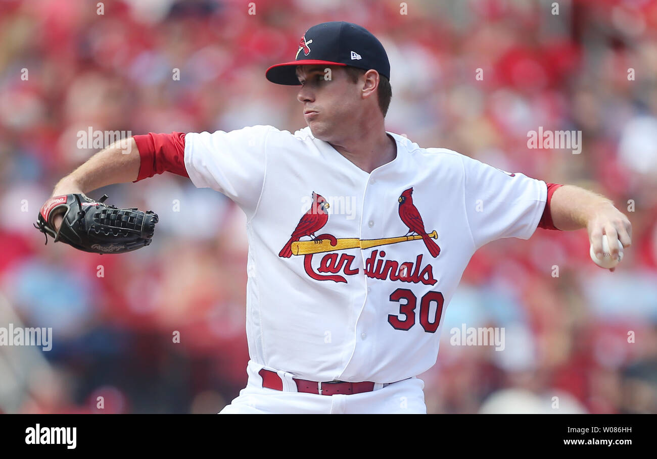 St. Louis Cardinals pitcher Tyler Webb delivers a pitch to the ...
