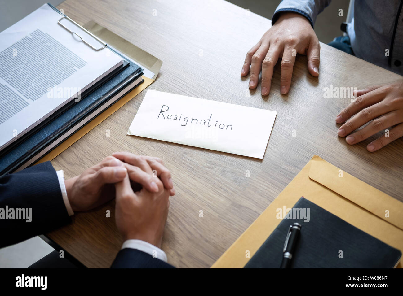 Resignation letter hi-res stock photography and images - Alamy