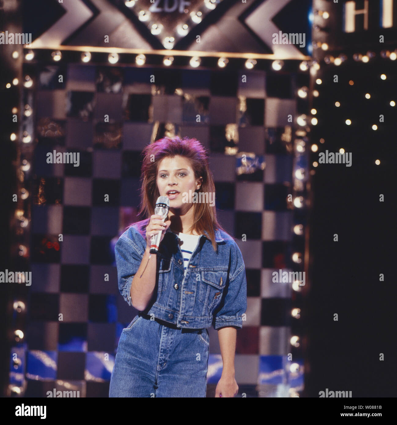 Nicki, deutsche Schlagersängerin und Komponistin, Deutschland 1989 ...