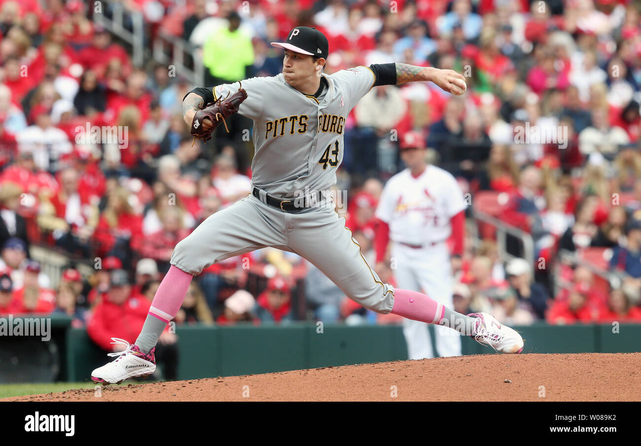 Pittsburgh Pirates starting pitcher Steven Brault delivers a pitch to ...