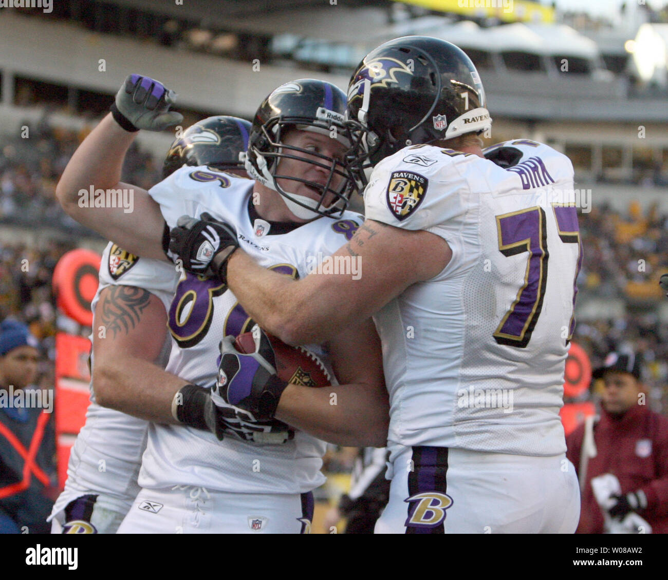 Baltimore ravens todd heap 86 hi-res stock photography and images - Alamy