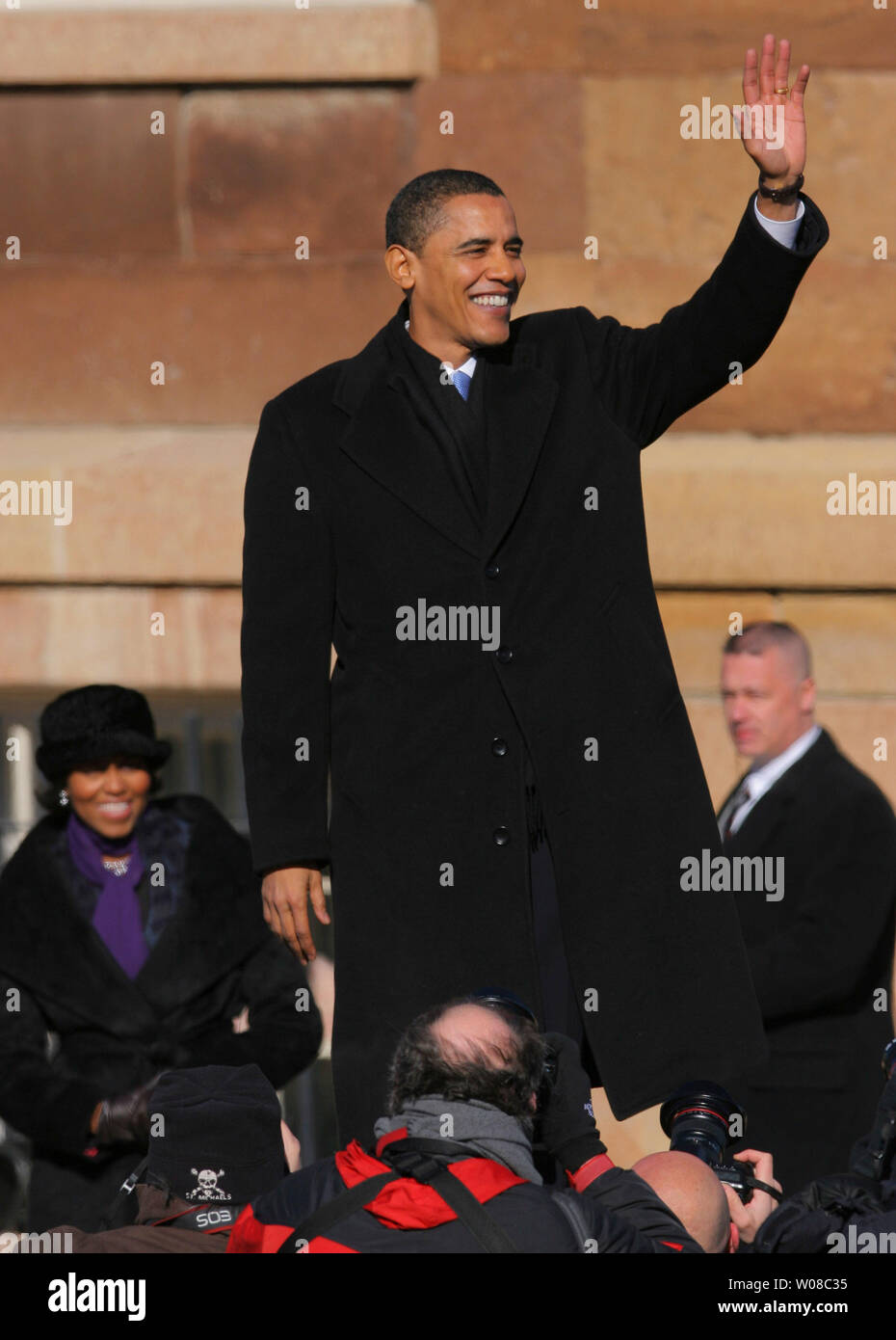 Obama february 10 2007 hi-res stock photography and images - Alamy