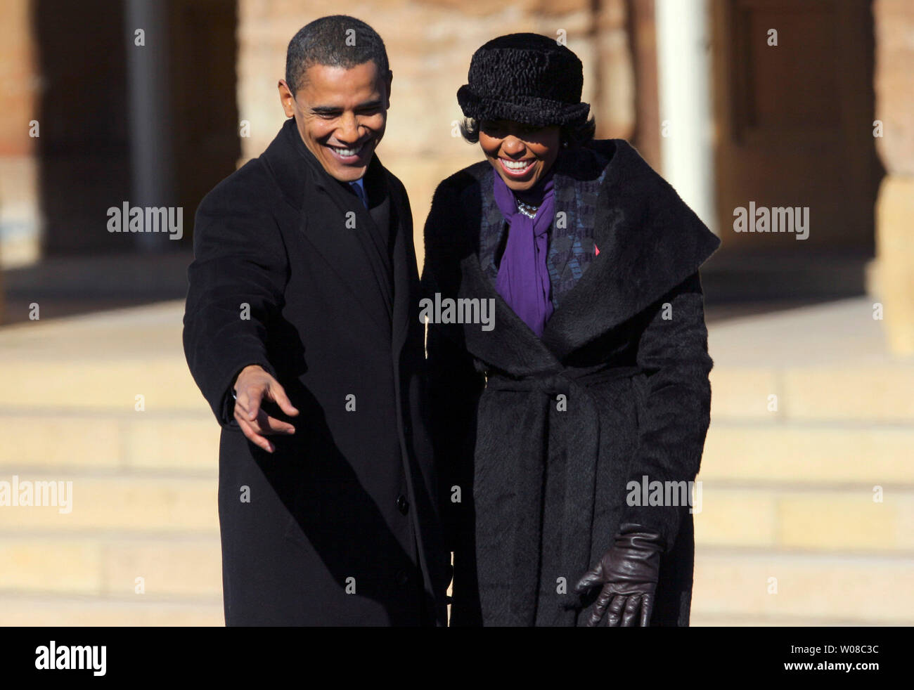 Obama february 10 2007 hi-res stock photography and images - Alamy