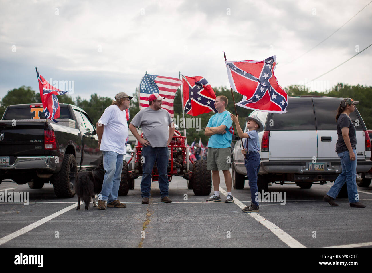 Rebel Flag Rally High Resolution Stock Photography and Images - Alamy