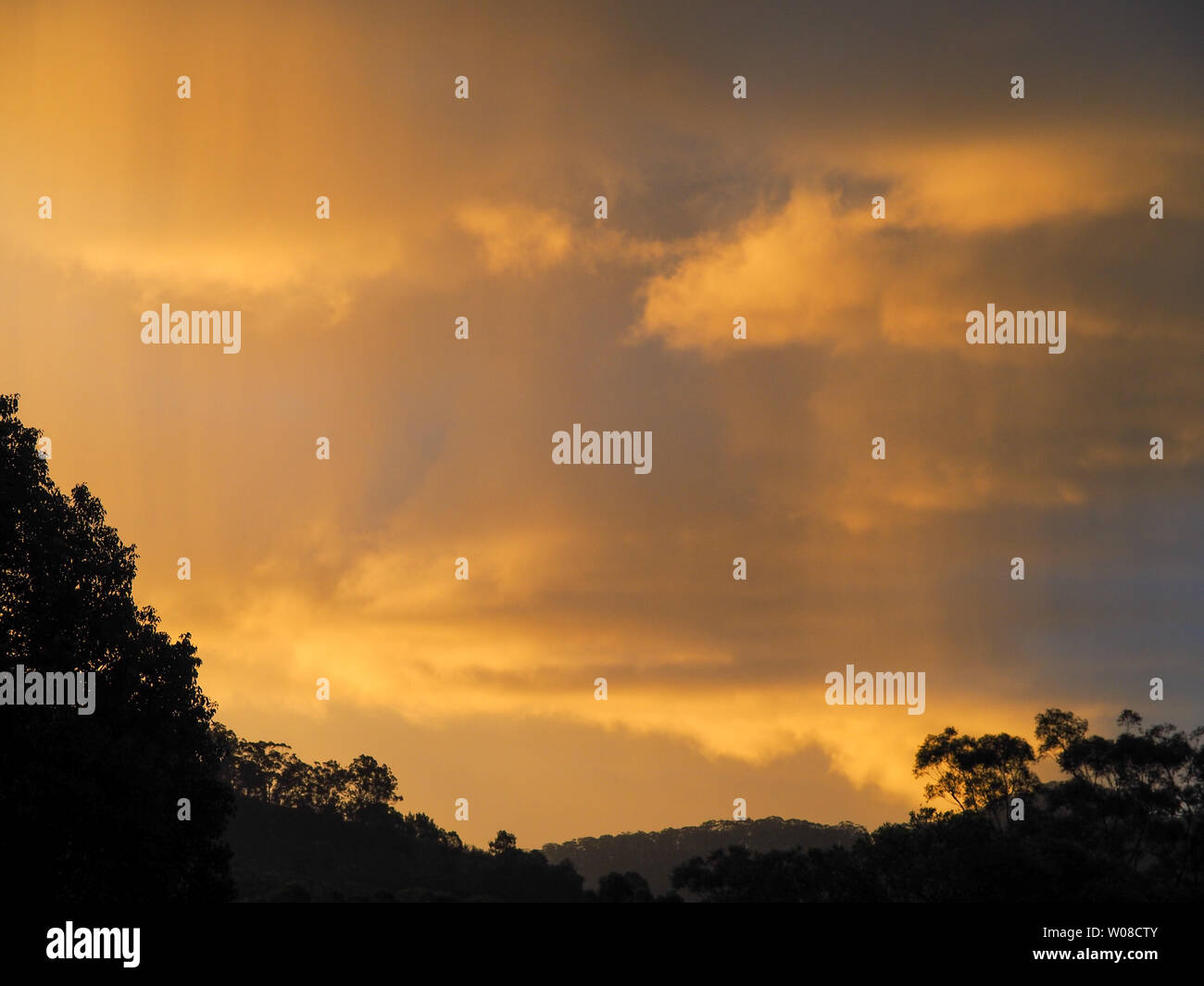 Golden hour glow shining on hi-res stock photography and images - Alamy