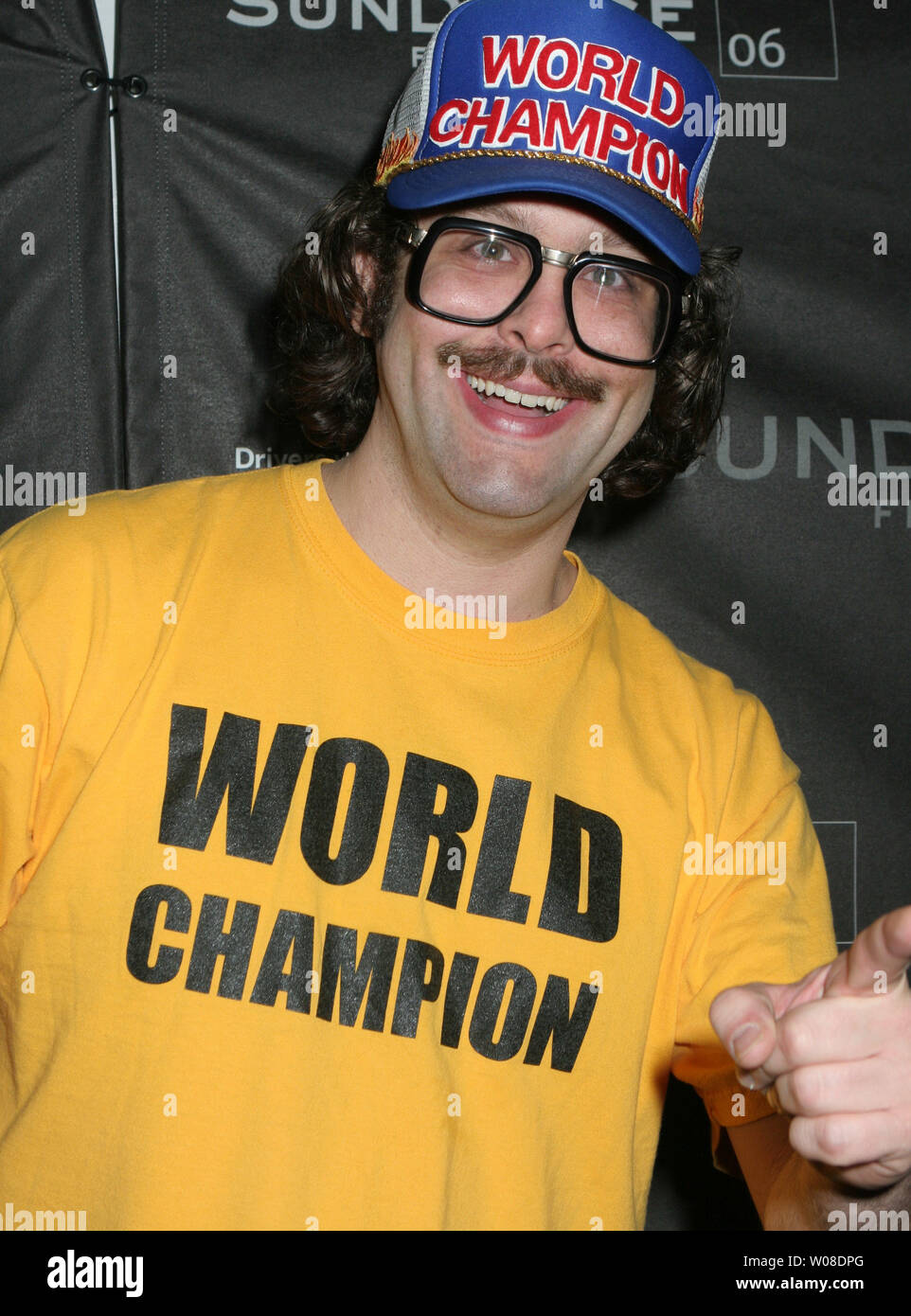 Judah Friedlander arrives at the premiere of "The Darwin Awards" at the ...