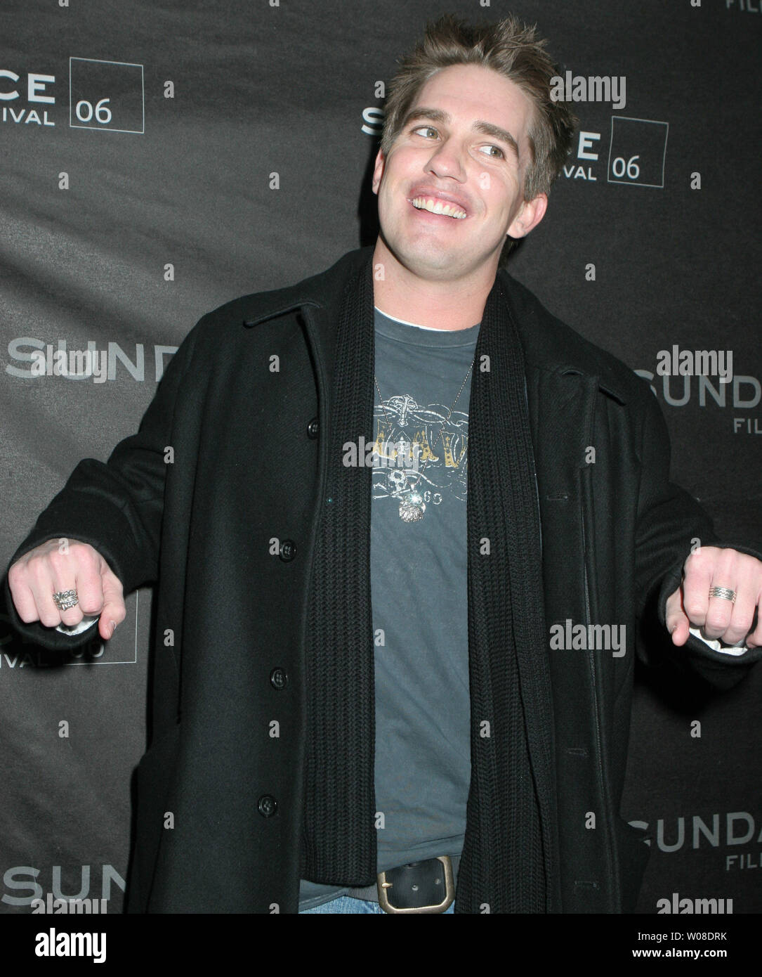 Mick Breitenstein arrives at the premiere of "The Darwin Awards" at the ...