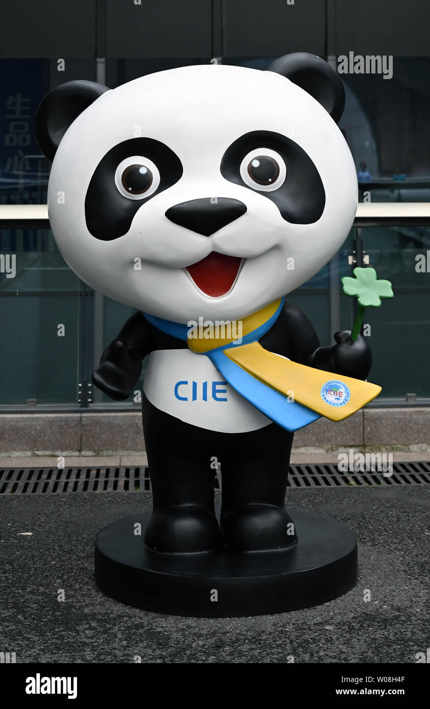 China Expo mascot - Giant Panda Stock Photo - Alamy