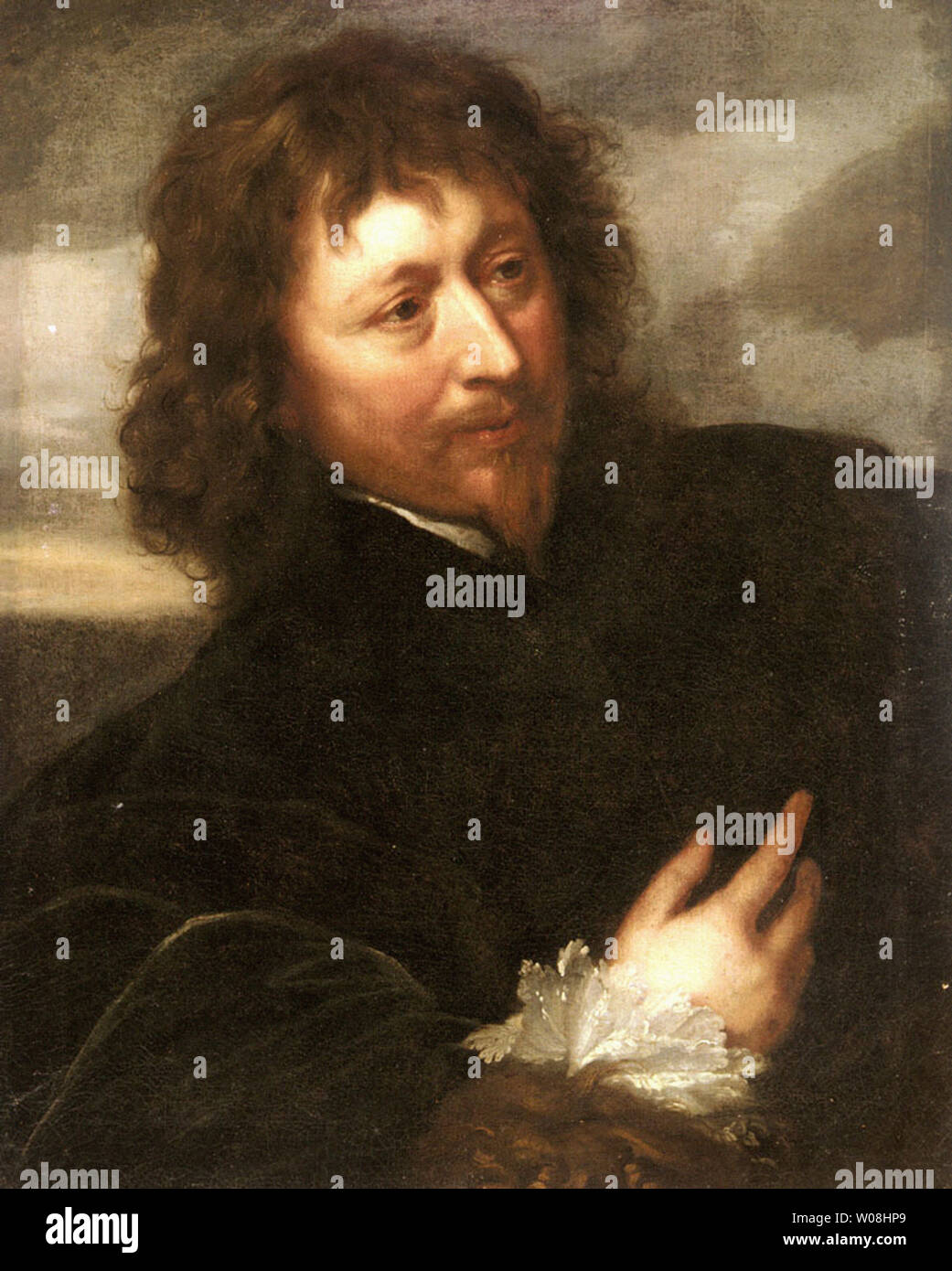 Anthony van Dyck - Portrait Endymion Porter 16 Stock Photo - Alamy