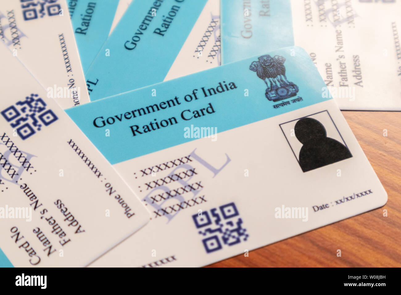 Ration card india hi-res stock photography and images - Alamy