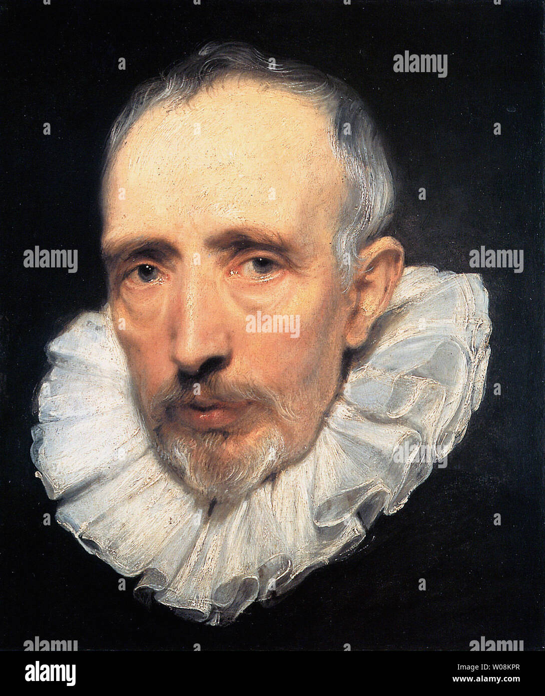 Anthony van Dyck - Portrait Cornelis Van Der Geest C 1620 Stock Photo ...