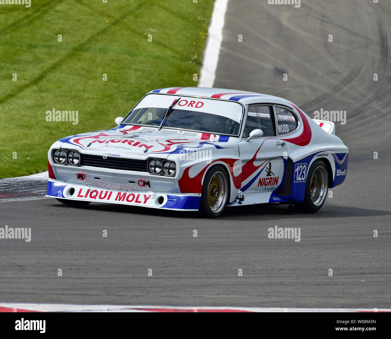 Ric Wood, Adam Morgan, Ford Capri, Historic Touring Car Challenge, HTCC ...