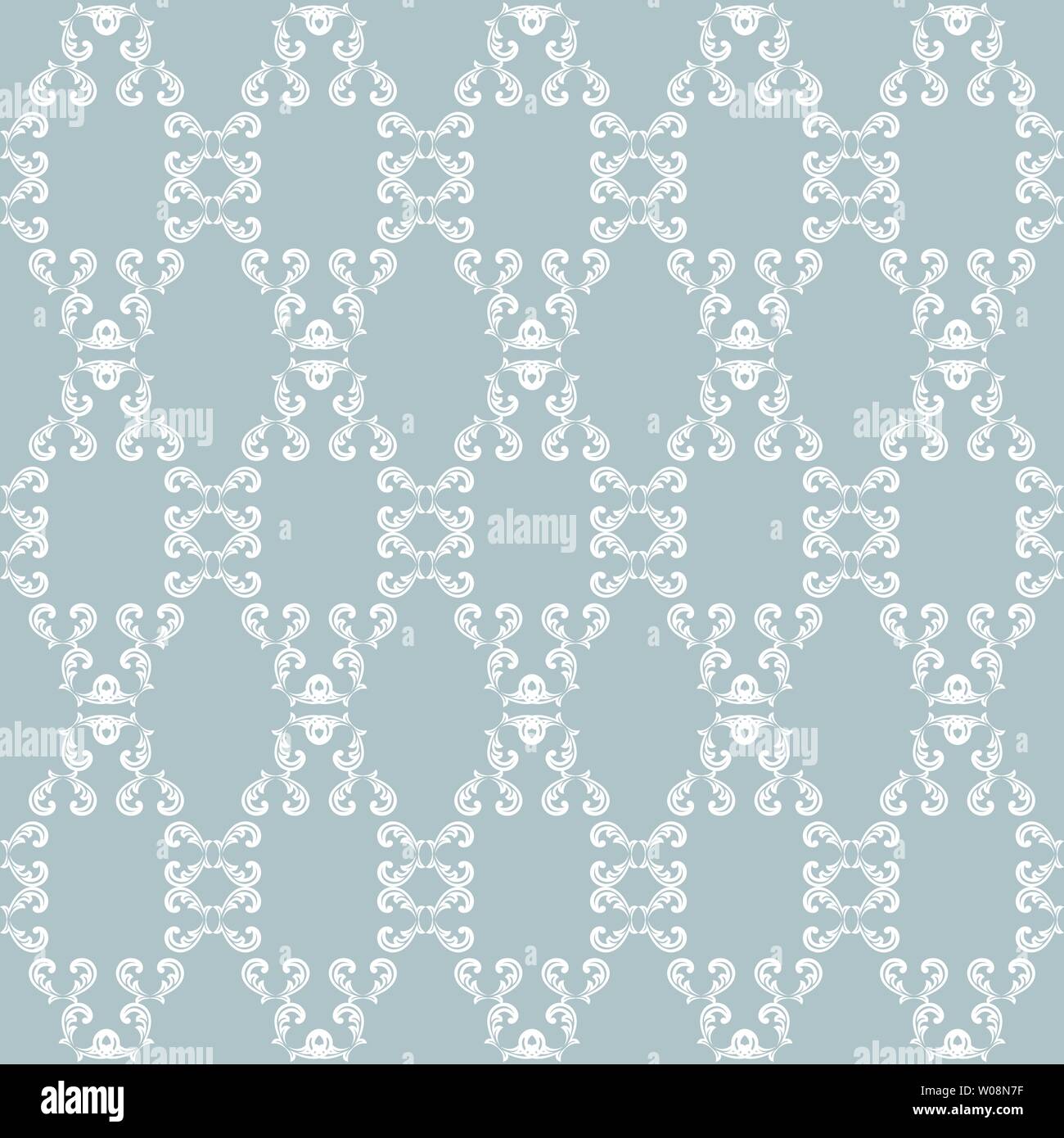 Classic Seamless Vector White Pattern Stock Vector Image & Art - Alamy