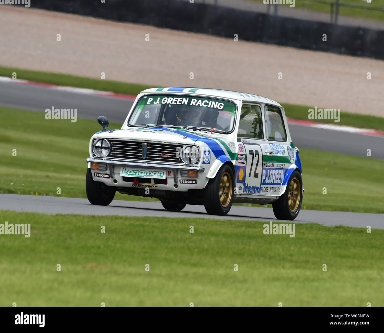 Jason Brooks, Michael Caine, Mini 1275 GT, Historic Touring Car ...