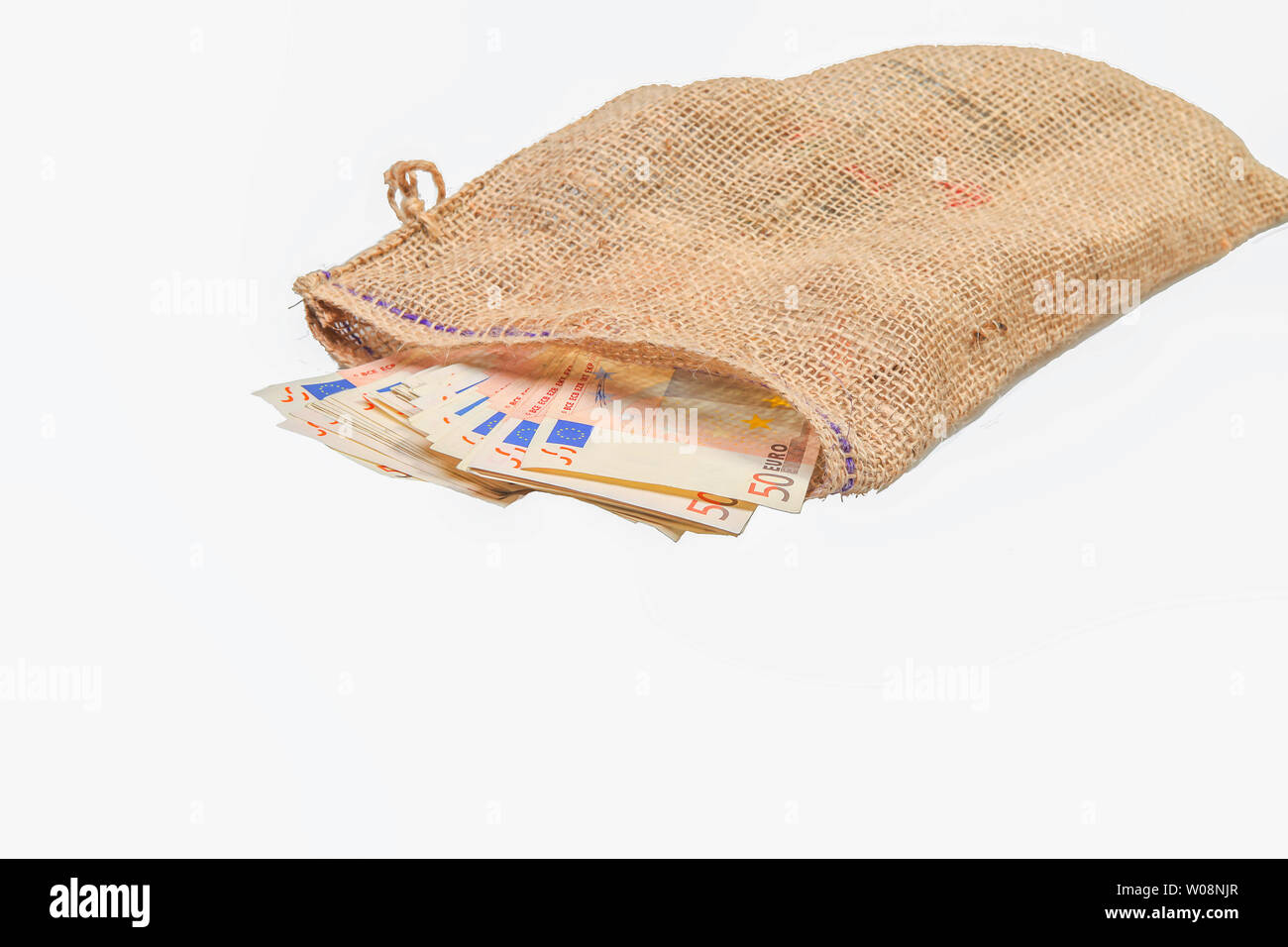 Euros money bag hi-res stock photography and images - Alamy