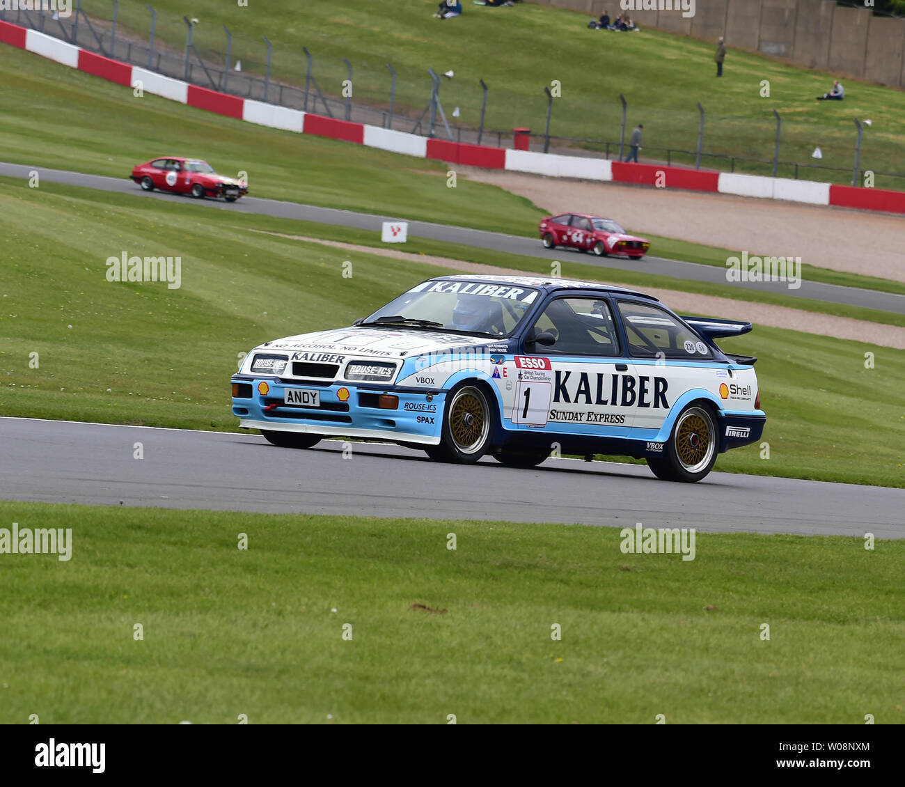 Julian Thomas, Calum Lockie, Ford Sierra Cosworth RS500, Historic ...