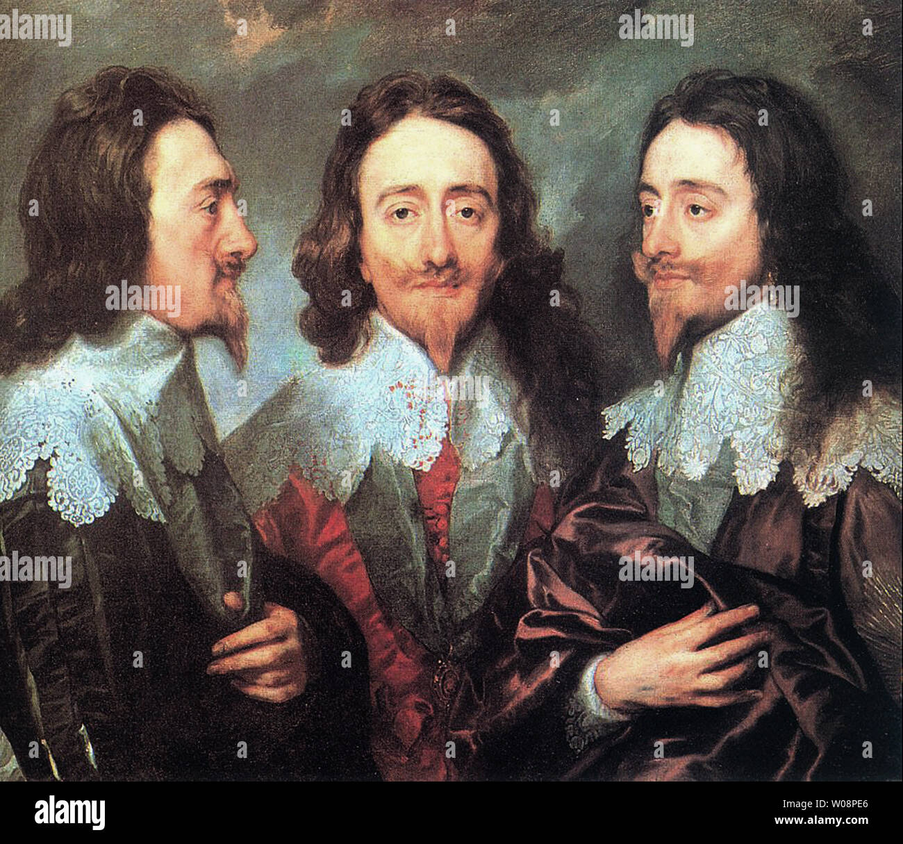 Anthony van dyck painting his first painting hi-res stock photography ...