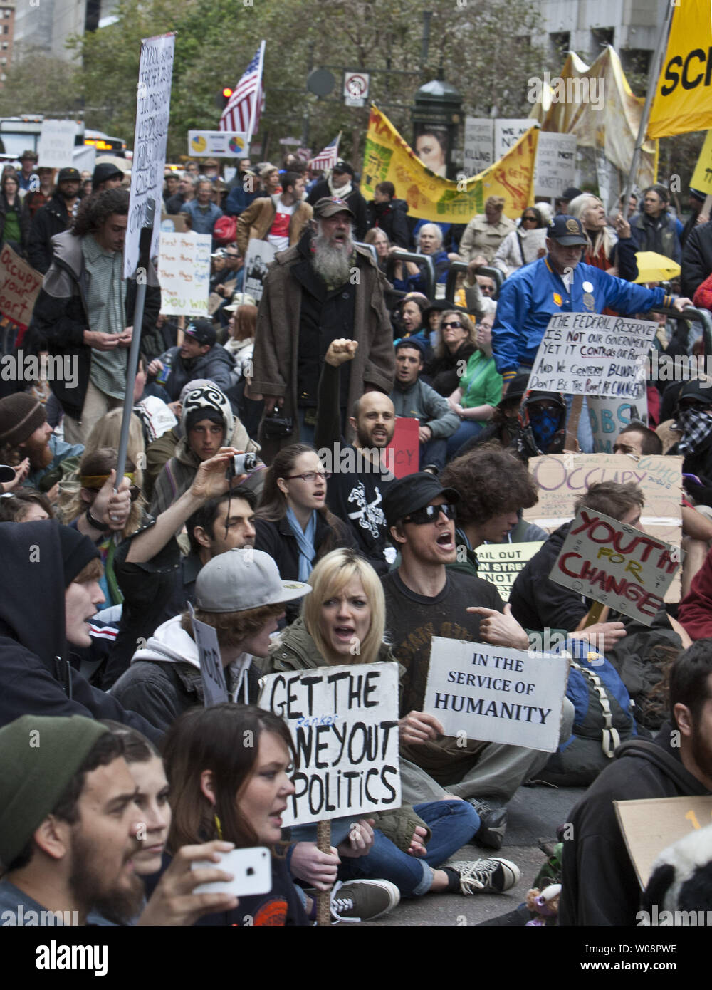 Sit down demonstrators hi-res stock photography and images - Alamy