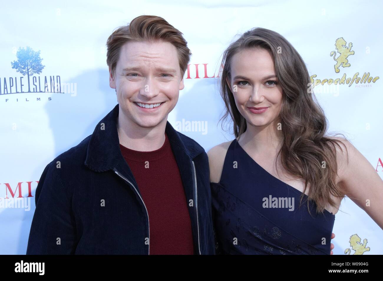 World premiere of 'Assimilate' Featuring: Calum Worthy, Andi Matichak ...