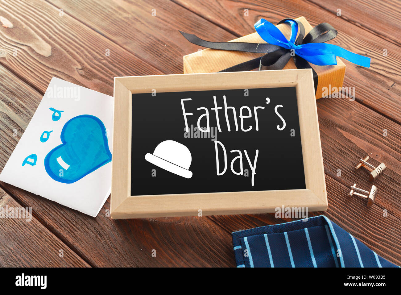Composite image of happy fathers day Stock Photo - Alamy