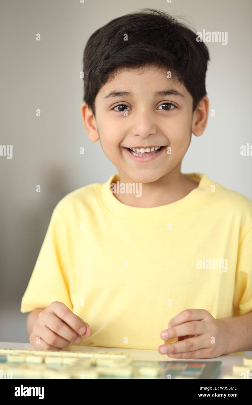 Boy with word hi-res stock photography and images - Alamy