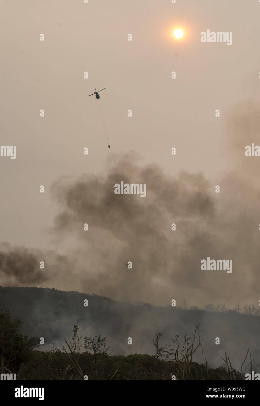 The mendocino complex fire hi-res stock photography and images - Alamy