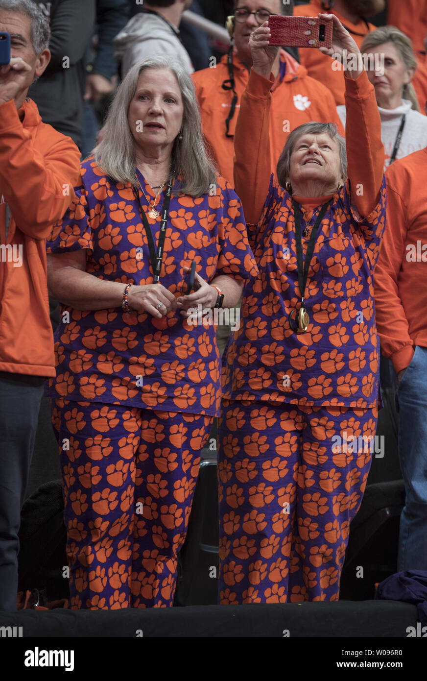 Clemson fans in stands hi-res stock photography and images - Alamy