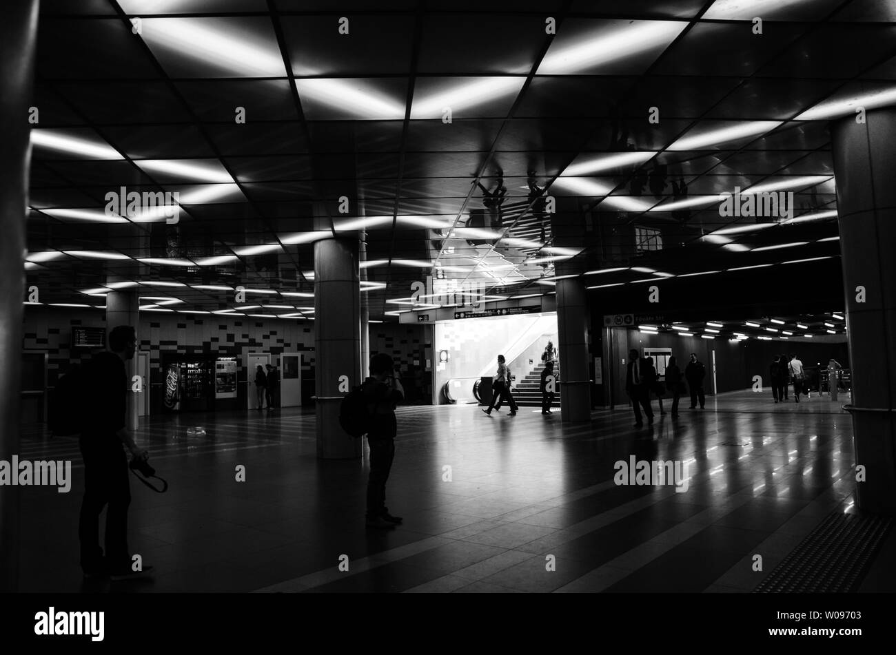 Budapest subway architecture Stock Photo - Alamy