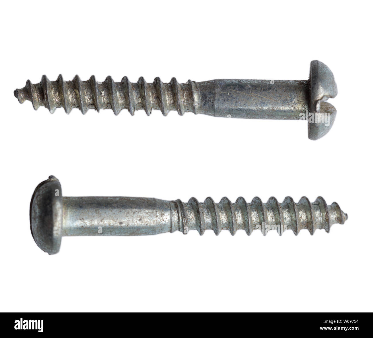 screw isolated on white Stock Photo - Alamy