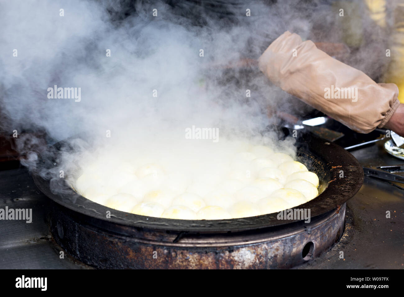 Group of Chinese buns Stock Photo - Alamy