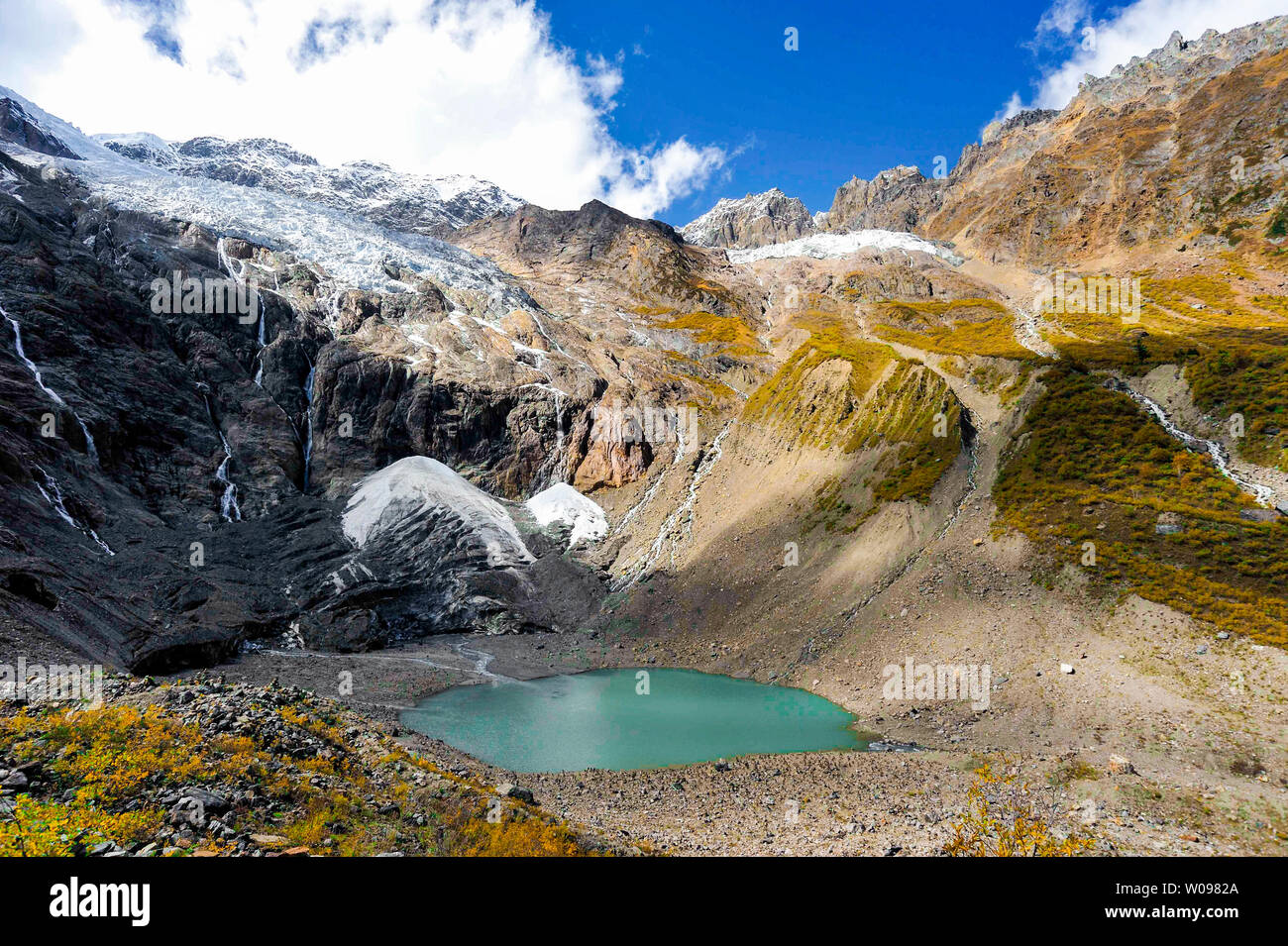 Rain avalanche village hi-res stock photography and images - Alamy