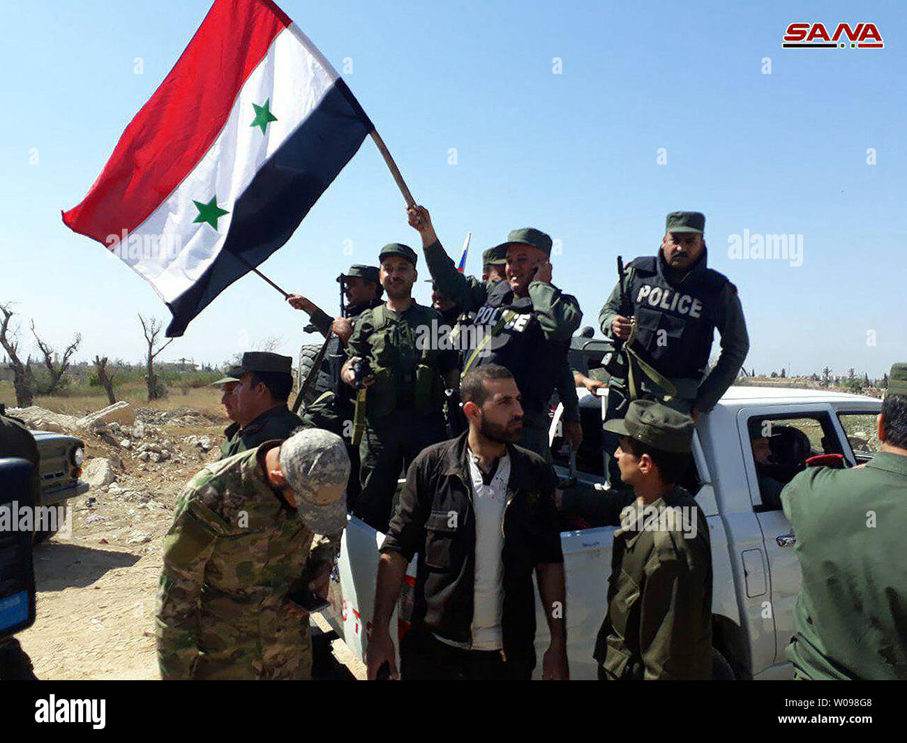 Syria united states flag hi-res stock photography and images - Alamy