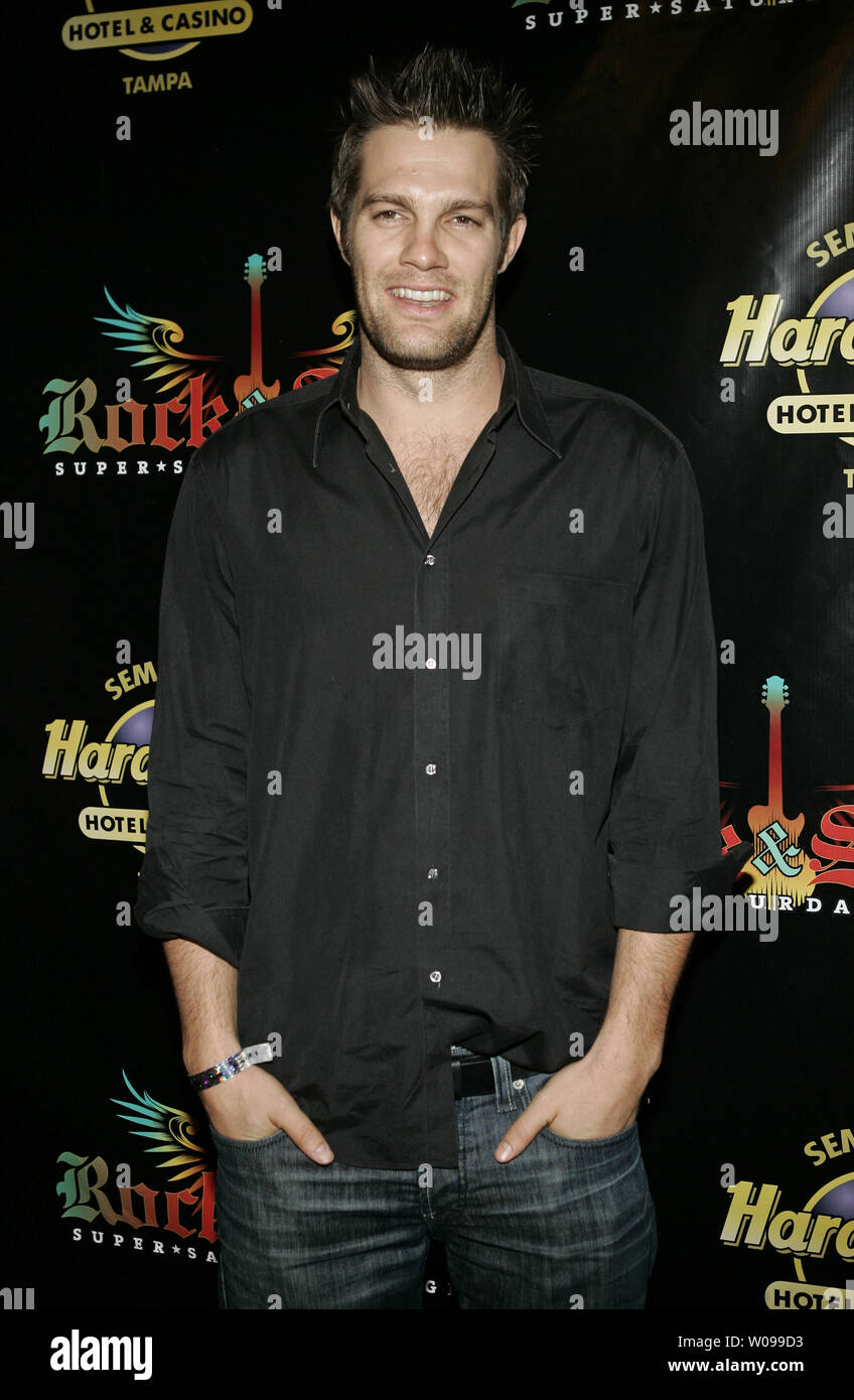 Geoff Stults arrives for the Rock & Soul party at the Seminole Hard ...