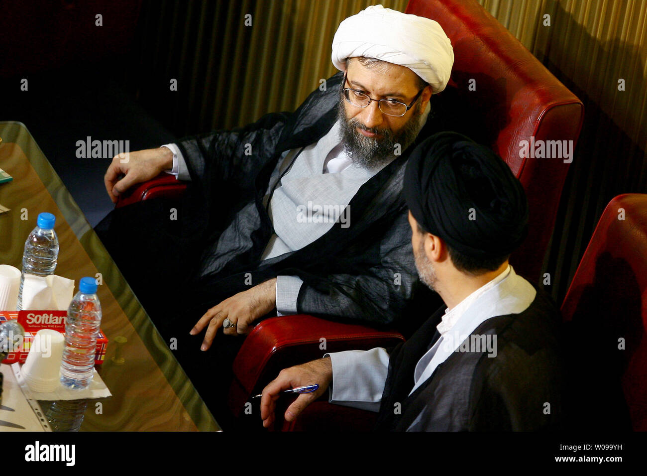 Ayatollah Sadegh Larijani, head of Iran's Judiciary, attends the ...