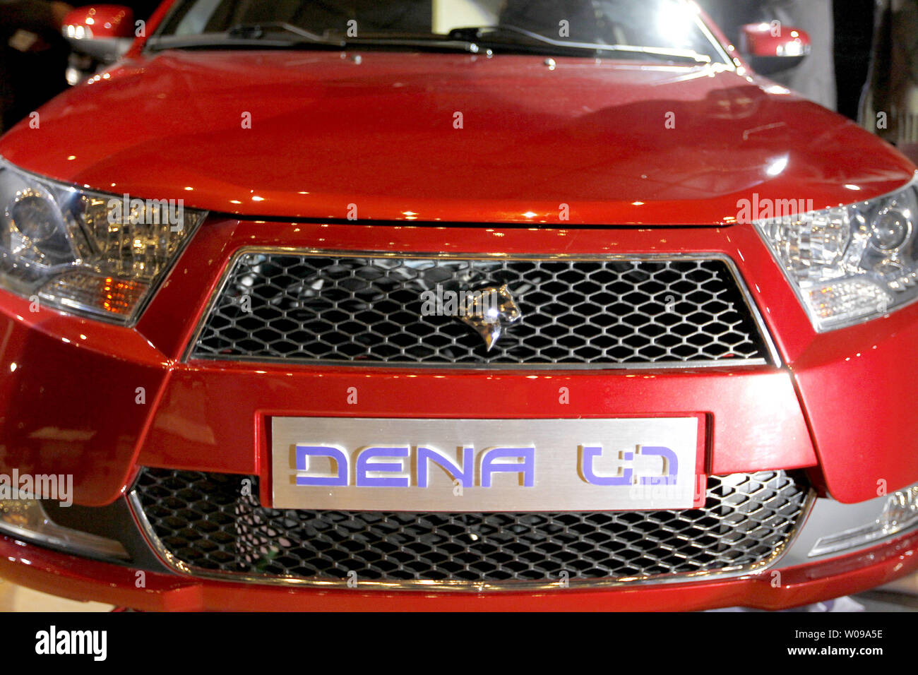 Iran's top automaker Iran Khodro unveils a new car called 'Dena' in ...