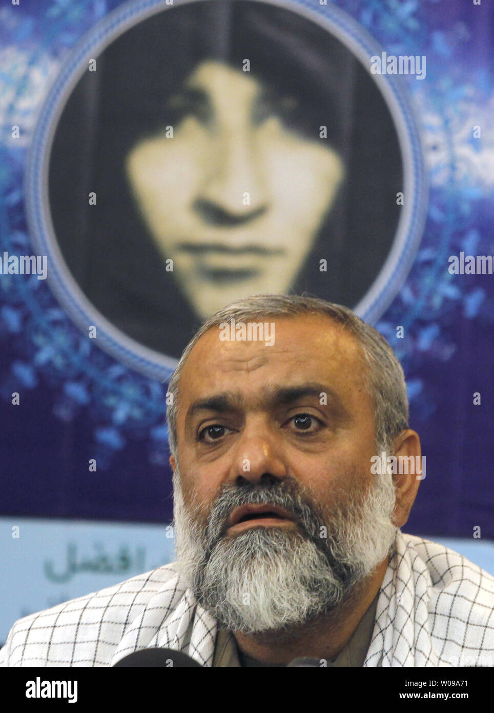 Commander of Iran's Basij paramilitary force Mohammad Reza Naghdi ...