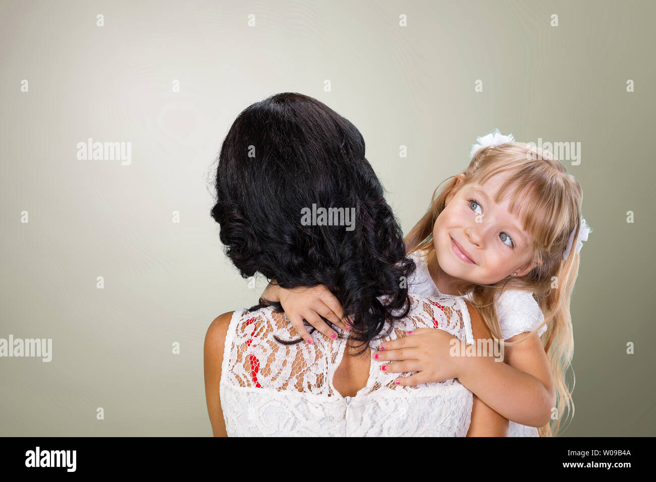 Happy mother and child girl Stock Photo - Alamy