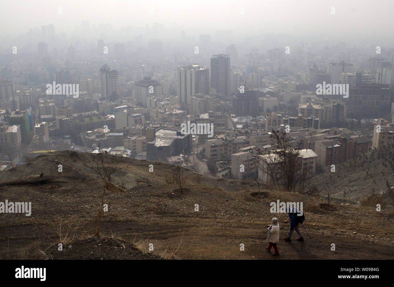 Pollution in tehran hi-res stock photography and images - Alamy