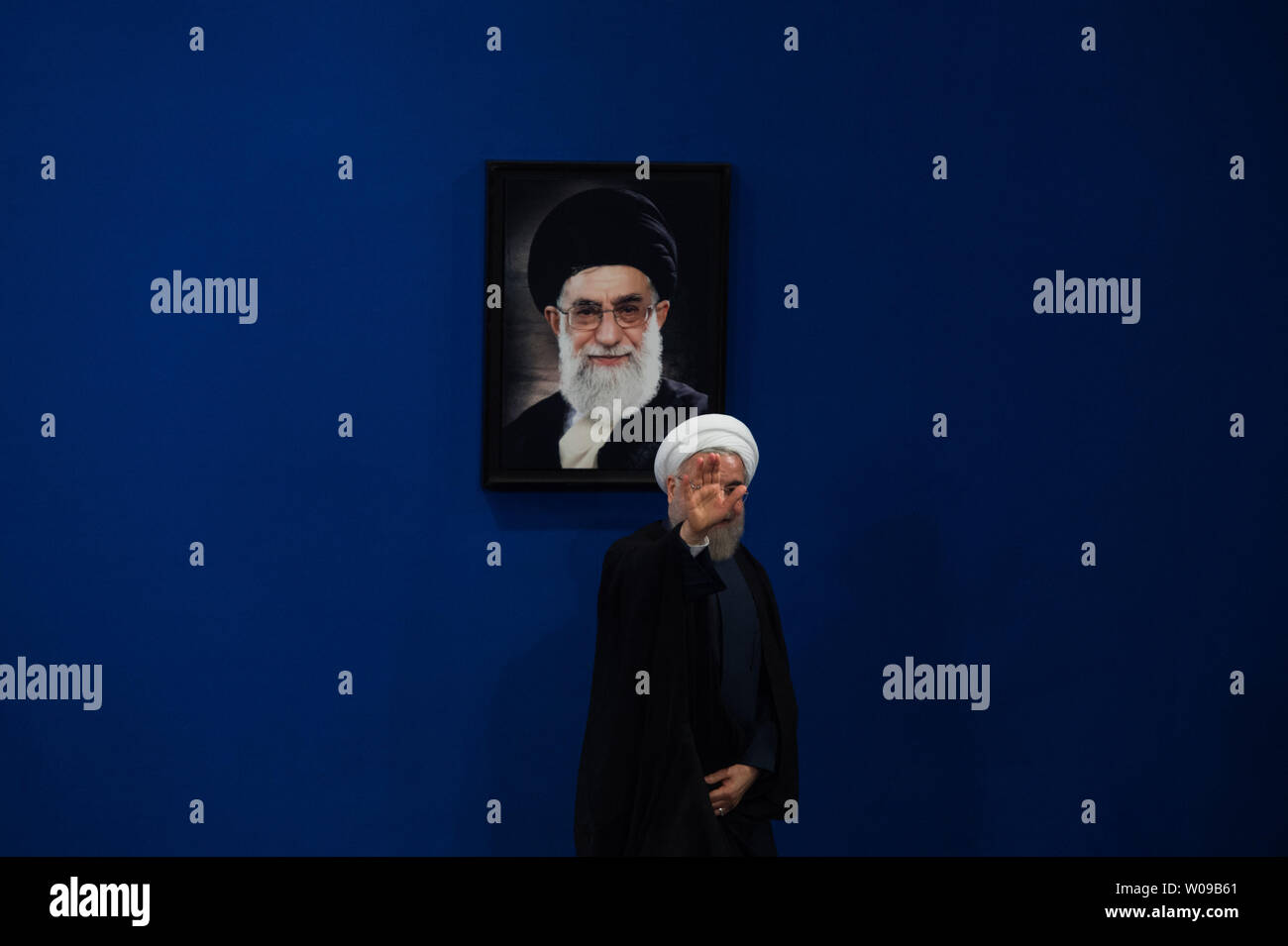 Ayatollah ali khamenei portrait hi-res stock photography and images - Alamy