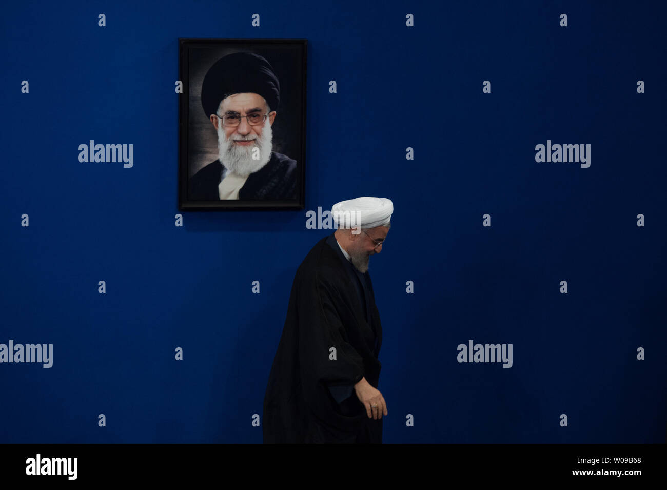 Ayatollah ali khamenei portrait hi-res stock photography and images - Alamy