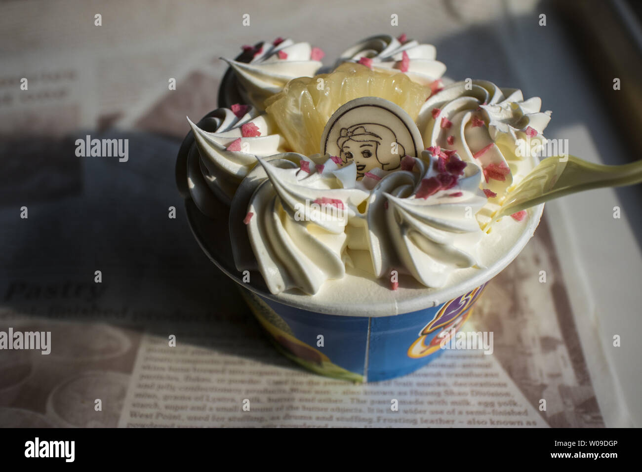 Cake by the window Stock Photo - Alamy