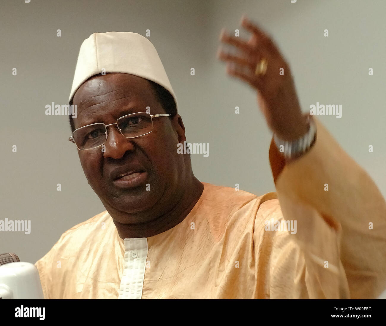 Dr. Alpha Oumar Konare, Chairperson of the Commission of the African ...
