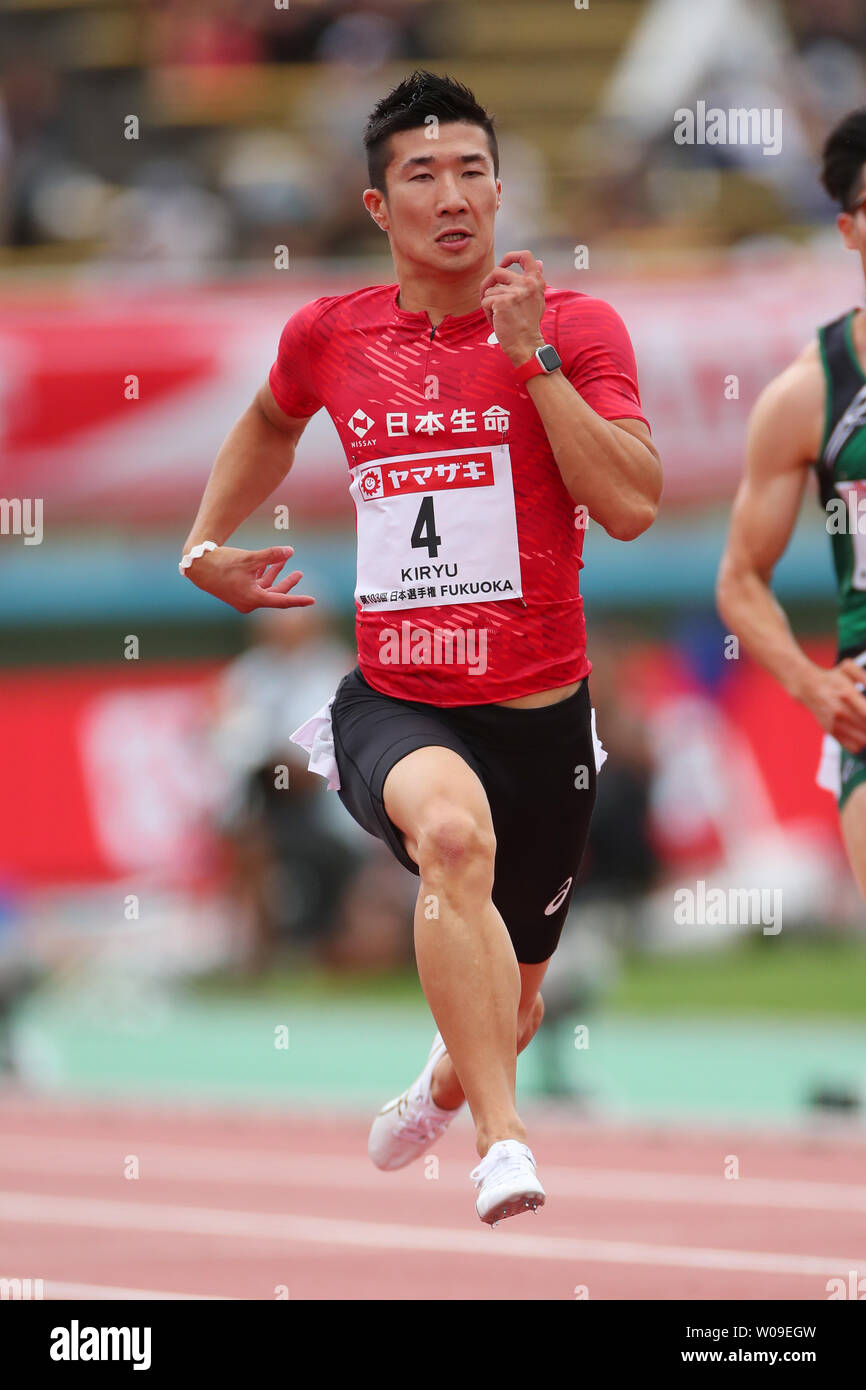 Hakatanomori Athletic Stadium, Fukuoka, Japan. 27th June, 2019 ...
