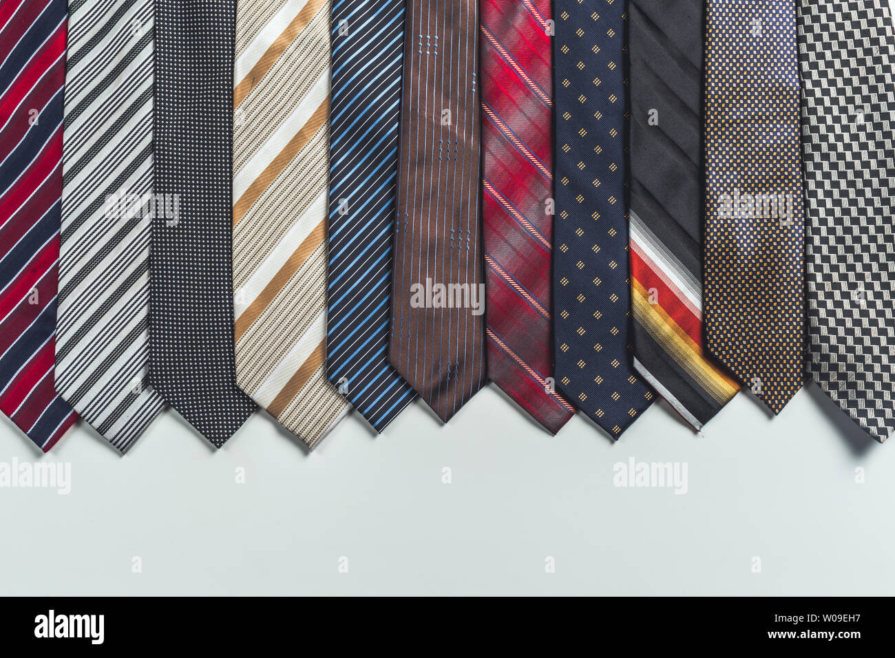 tie over white background Stock Photo - Alamy