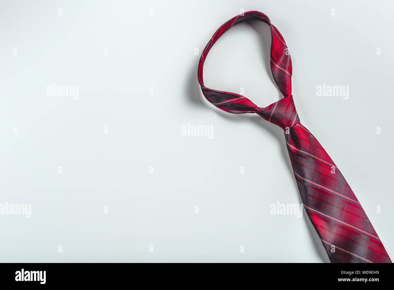 tie over white background Stock Photo - Alamy