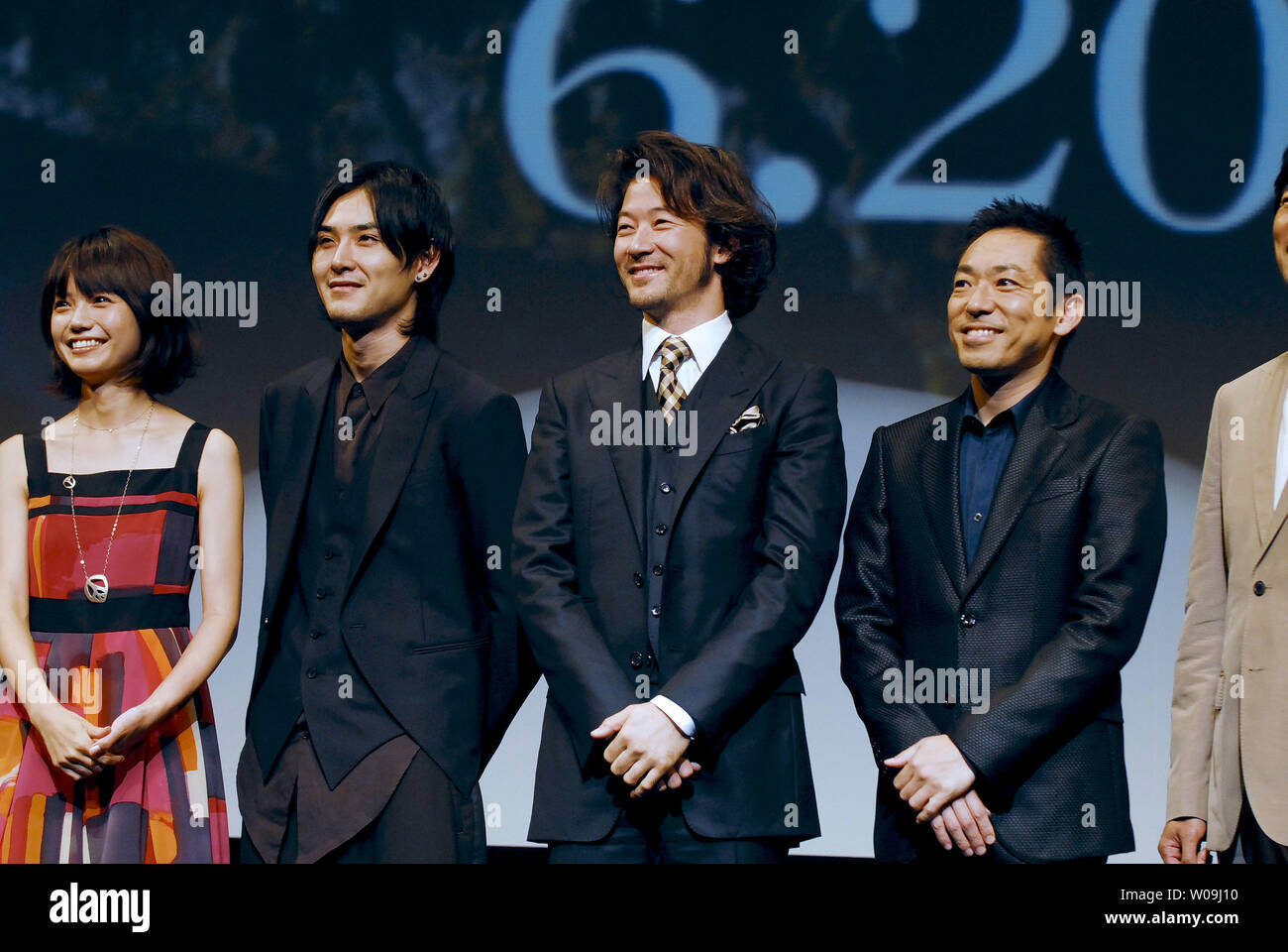 Japanese actress Aoi Miyazaki, actor Ryuhei Matsuda, actor Tadanobu ...