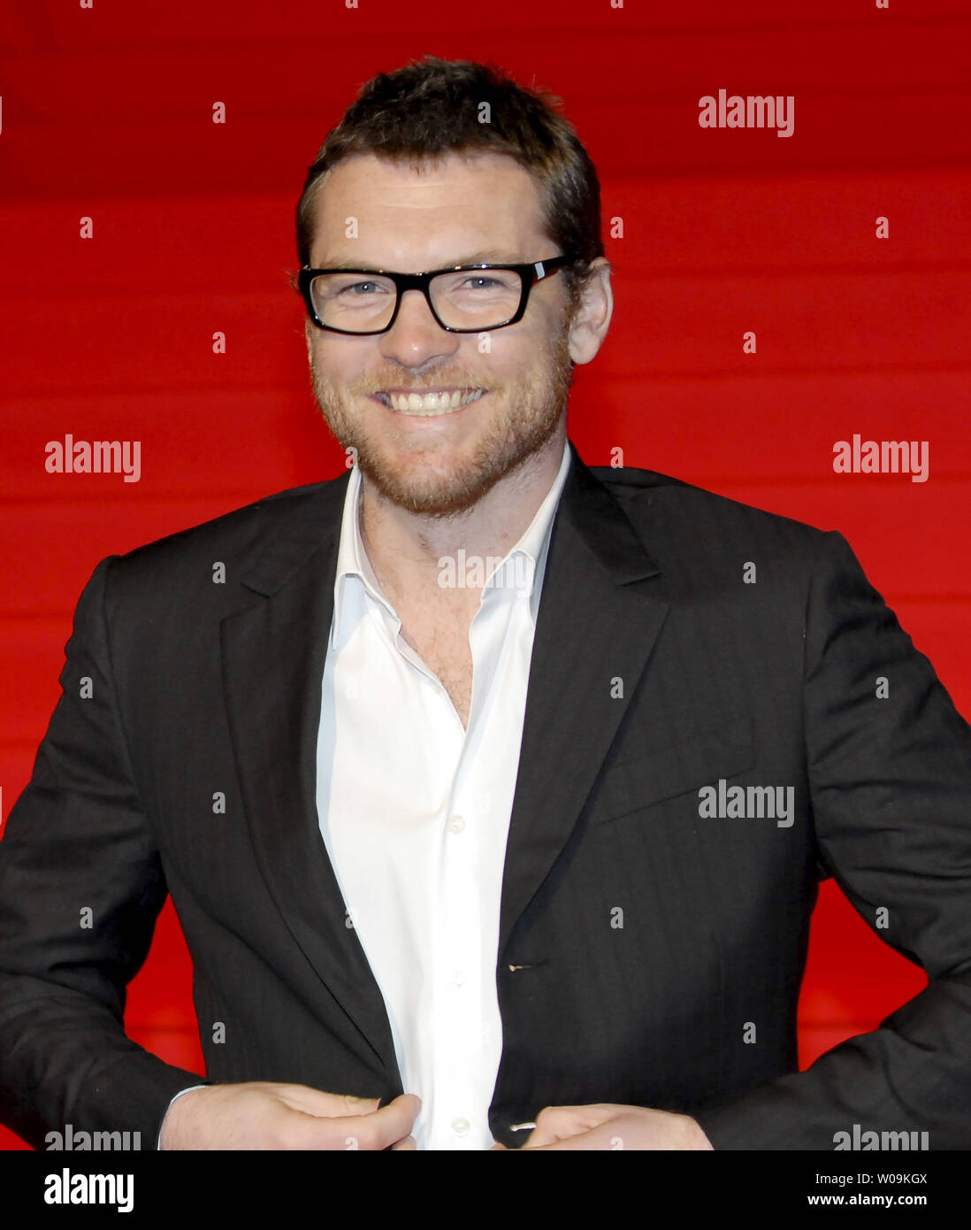 Actor Sam Worthington attends a Japan premiere for the film "Clash of ...